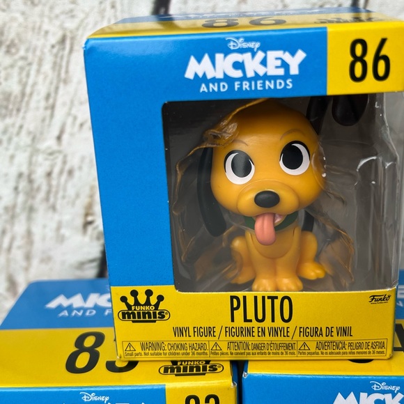 Funko | Toys | Mickey Mouse And Friends Funko Minis Minnie Mouse Pluto New Figurines | Poshmark